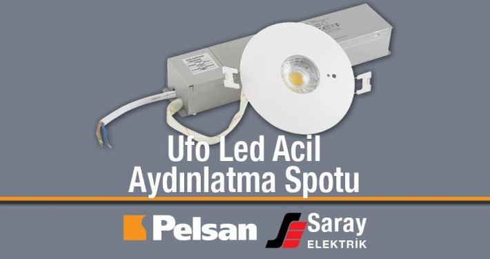 Ufo Led Acil Aydınlatma Spotu 204463 Ni-Cd 3 Watt - Saray Elektrik Ufo Led Acil Aydınlatma Spotu 204463 Ni-Cd 3 Watt - Saray Elektrik