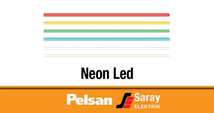 Pelsan Neon Led 7W, IP65, 220V, 50 mt Rulo, RGB - Saray Elektrik