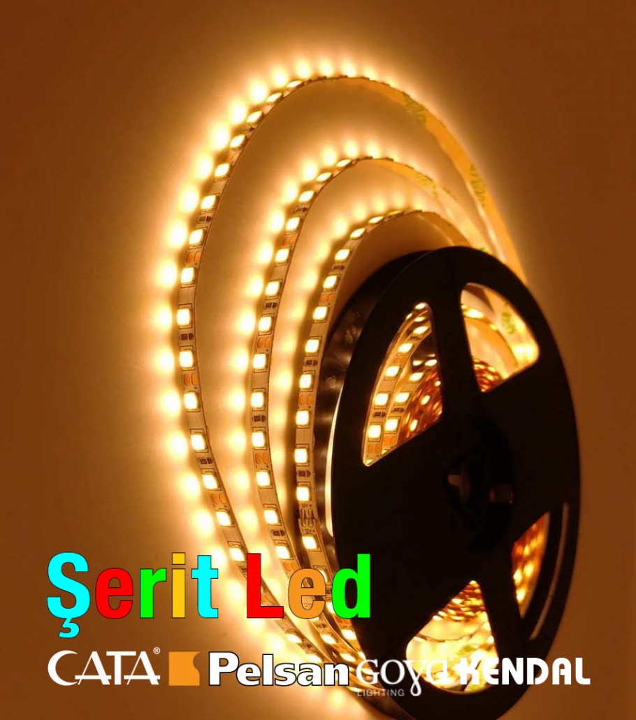 Şerit Led İç Mekan Led Şeritler Dış Mekan, Şerit Trafoları - Saray Elektrik