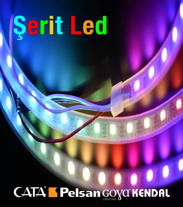 Şerit Led İç Mekan Led Şeritler Dış Mekan, Şerit Trafoları - Saray Elektrik