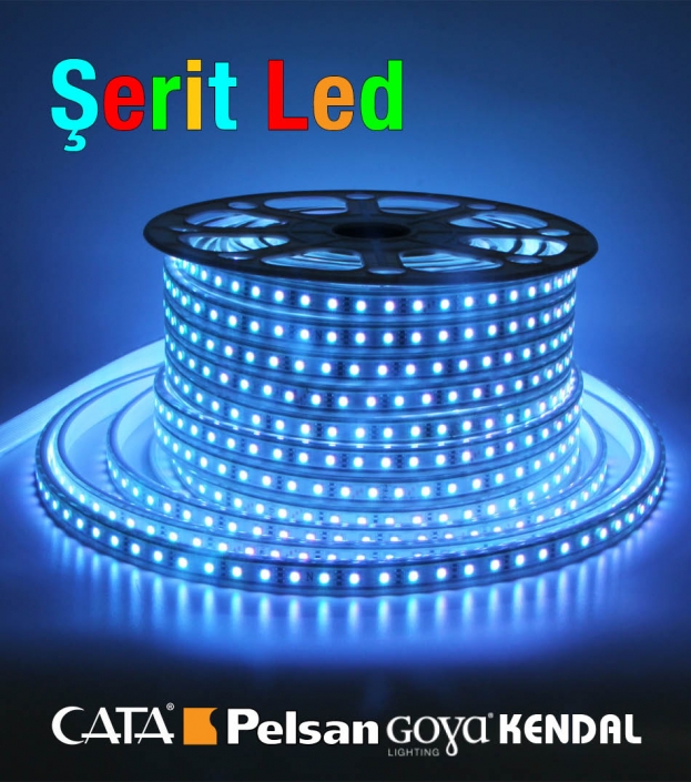 Şerit Led İç Mekan Led Şeritler Dış Mekan, Şerit Trafoları - Saray Elektrik