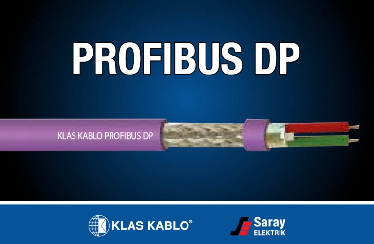 PROFIBUS DP Data Kablosu PVC/HFFR/PE - Saray Elektrik