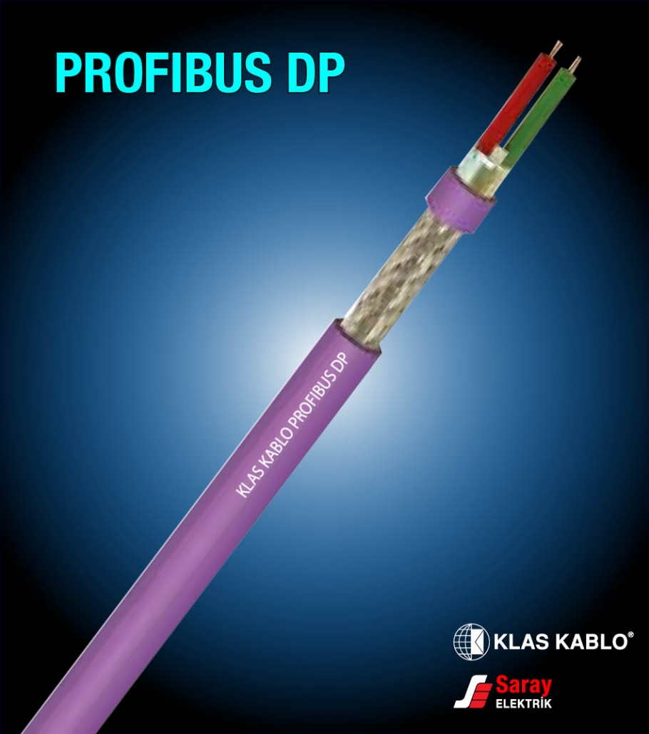PROFIBUS DP Data Kablosu PVC/HFFR/PE - Saray Elektrik