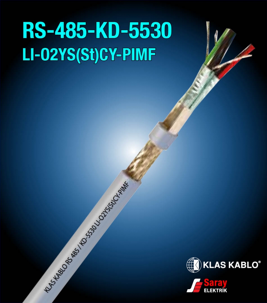 RS 485 KD 5530 LI O2YSStCY PIMF - Saray Elektrik